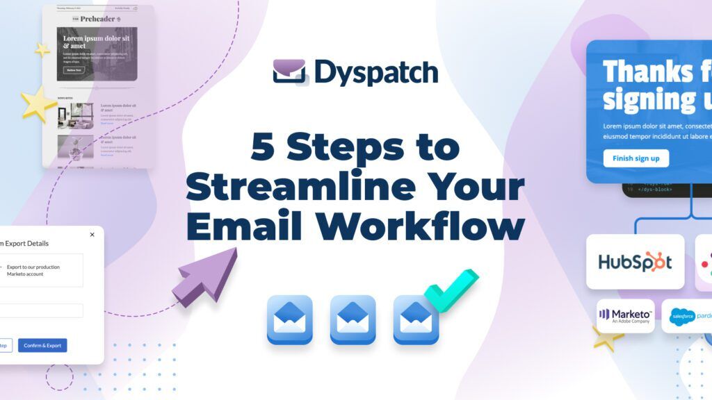 5 Steps to Streamline Your Email Workflow | Dyspatch